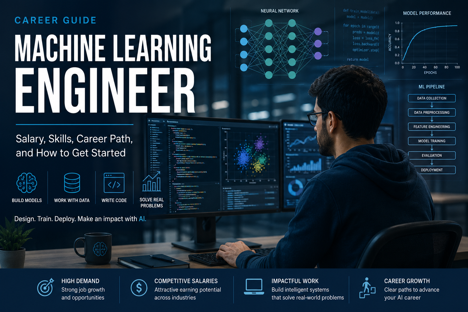 Machine Learning Engineer Career Guide: Salary, Skills, Career Path ...